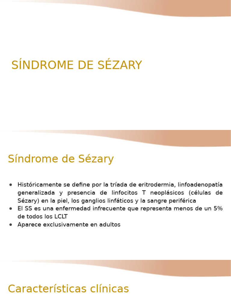 Sindrome de Sezary | PDF | Epidemiología | Condiciones cutáneas