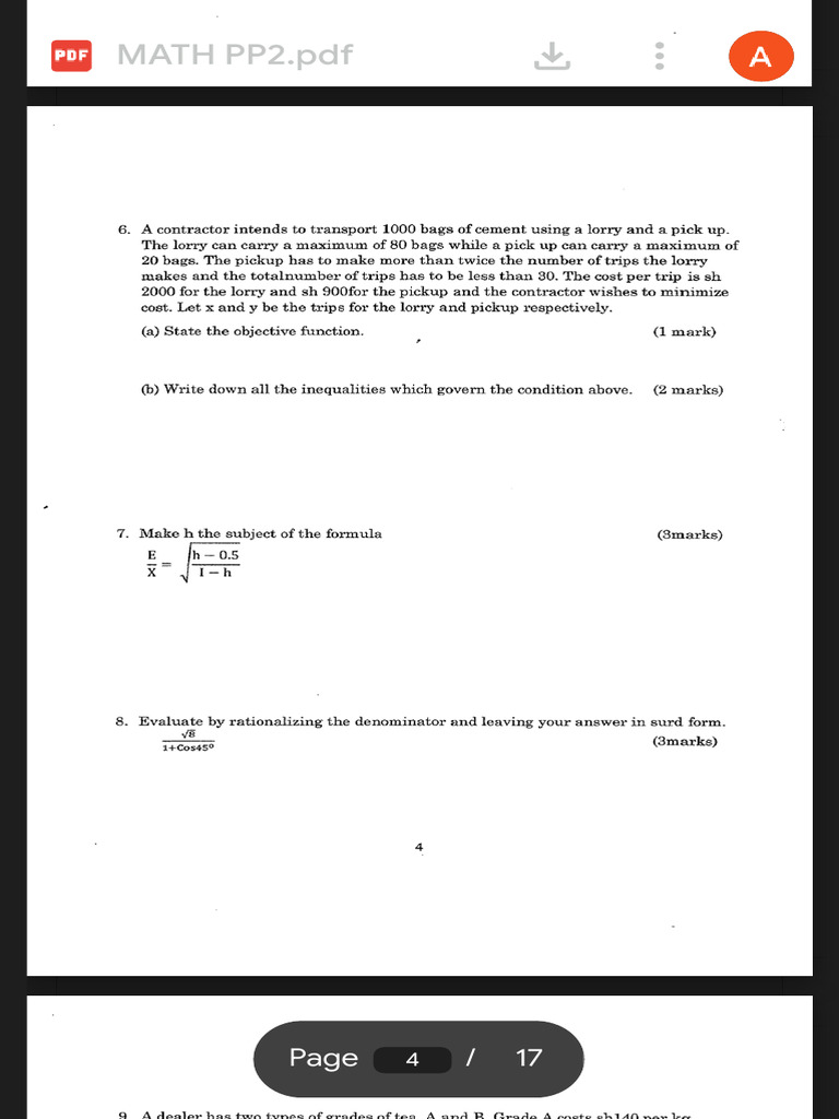 MATH PP2.PDF - Google Drive | PDF