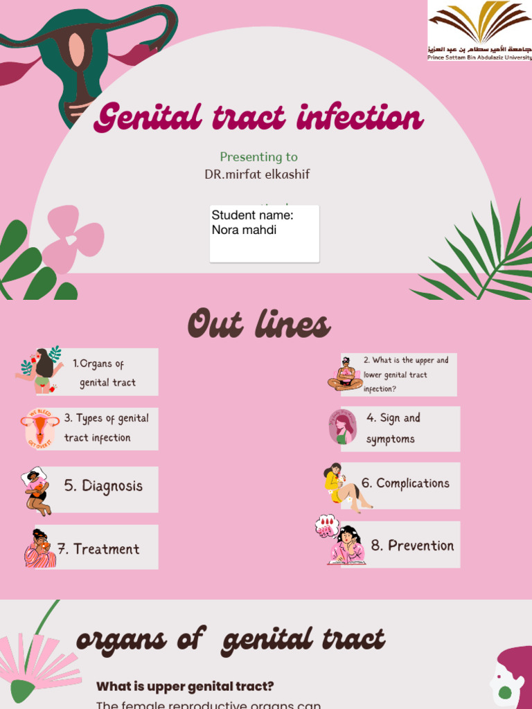 Genital Tract Infection Overview and Care | PDF | Vagina | Reproductive ...