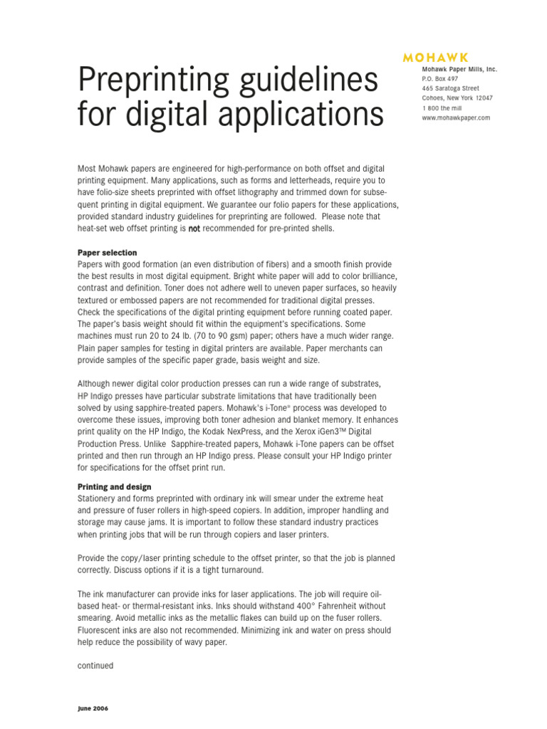 1. Preprint_Guidelines_for_Digital_App | PDF | Paper | Printer (Computing)