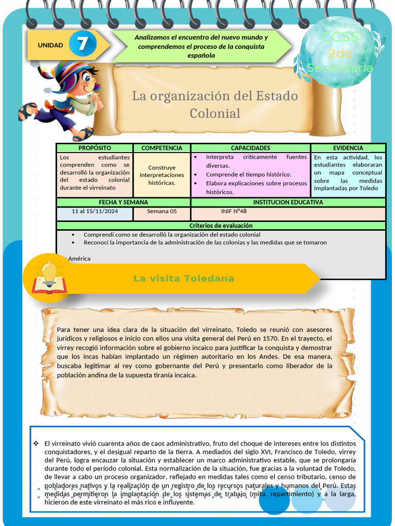 Organización del Estado Colonial en Perú | PDF | Imperio español ...