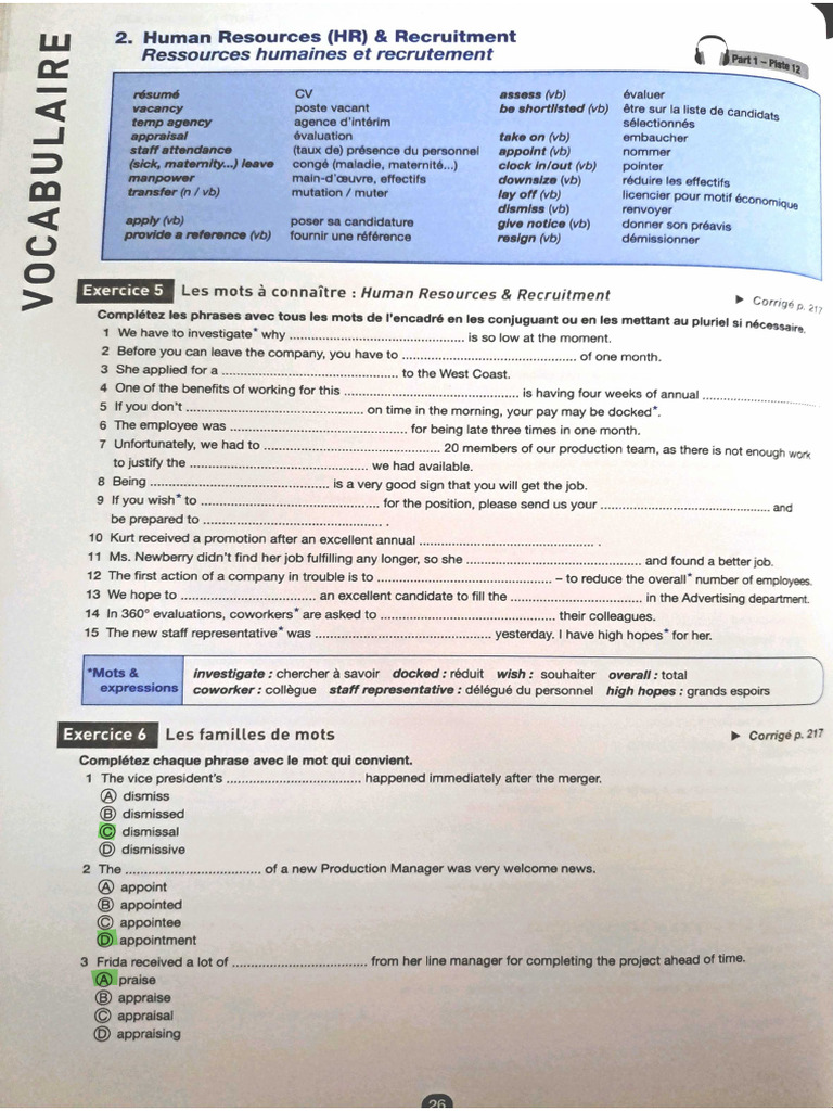 CORR HW B2 CL 3 | PDF