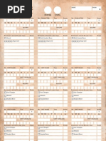 Necromunda Reference Sheet | PDF | Dice | Military