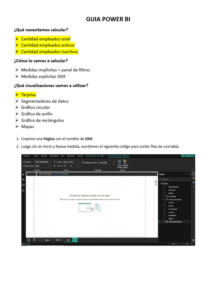 Guia Practica Power BI | PDF