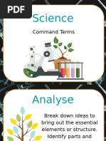 Aqa Science Gcse Command Words | PDF | Question | Knowledge