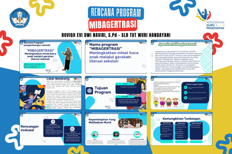 Rencana Program Guru Penggerak bu evi | PDF