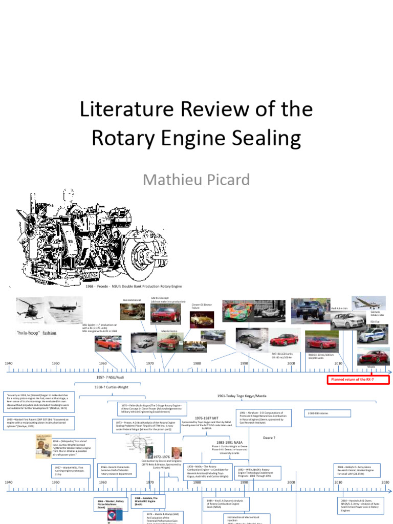 Rotary Engine Sealing Picard | PDF | Engines | Internal Combustion Engine