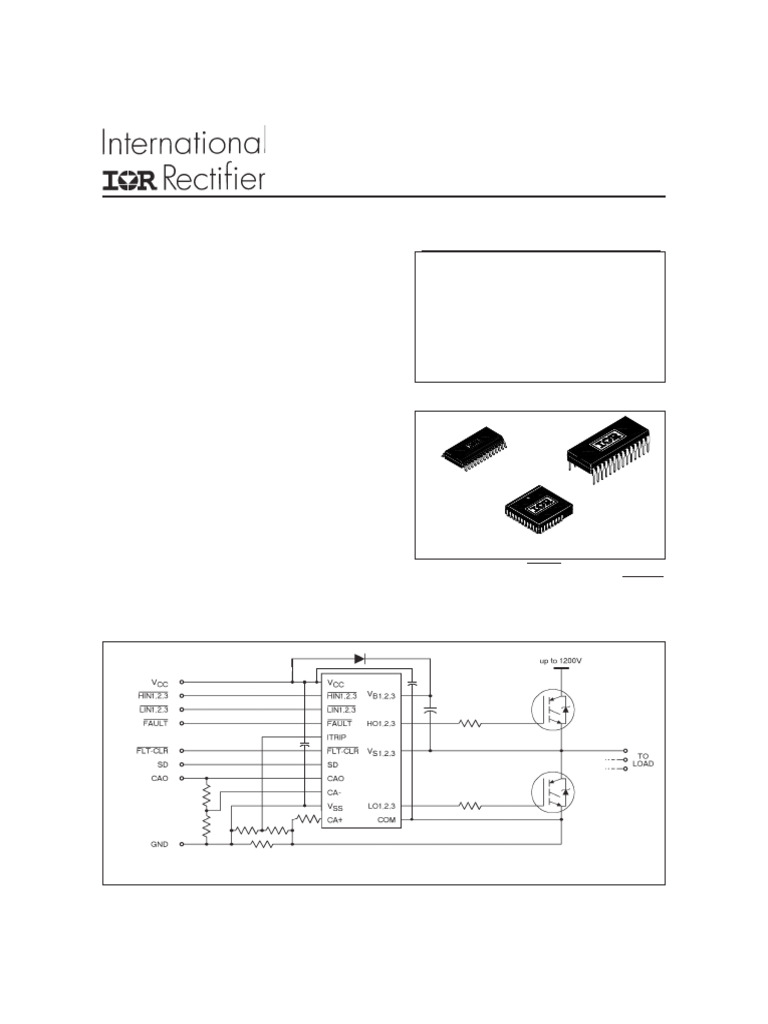 IR2233 | PDF | Amplifier | Operational Amplifier