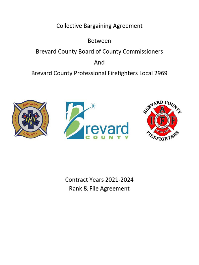 IAFF-Rank and File Agreement 21-24 ADA | PDF | Emergency Medical ...