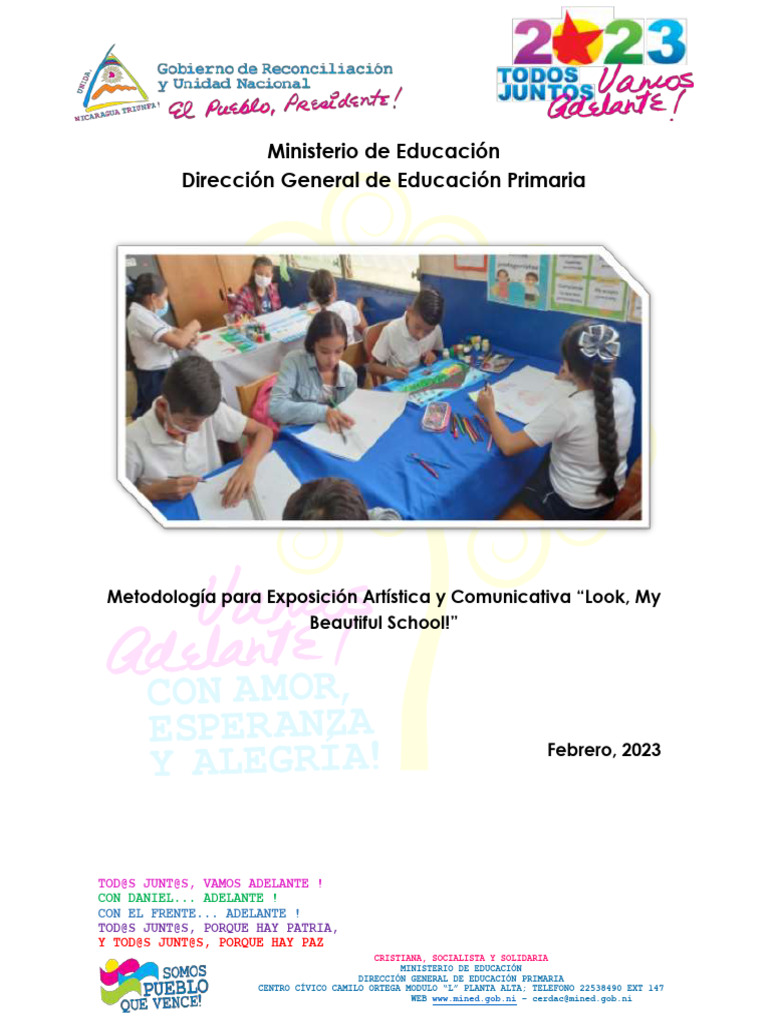 Metodología "Look, My Beautiful School" | PDF | Educación primaria ...