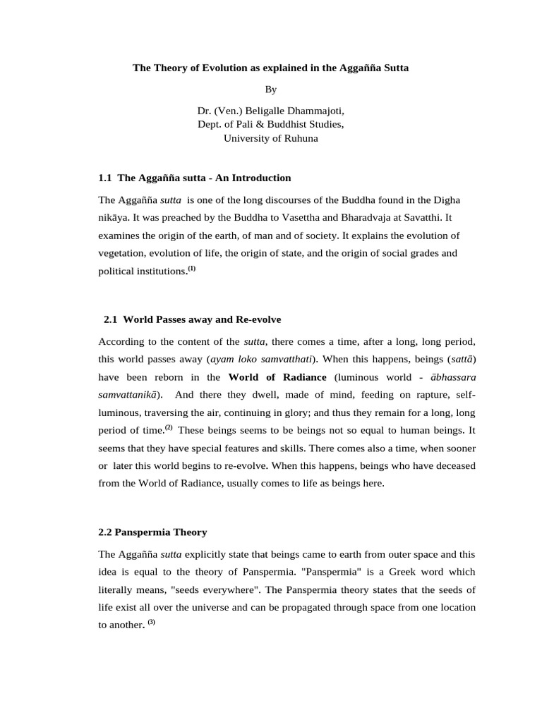 SIBA-2014-TheTheoryofEvolution | PDF