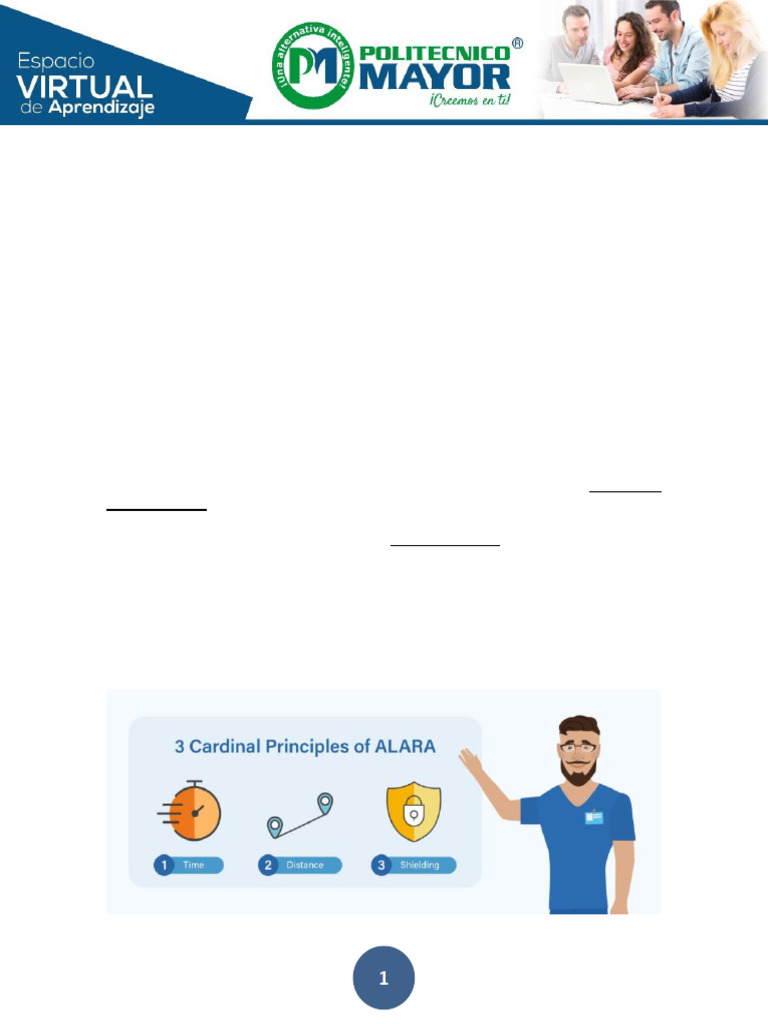 Principio ALARA en Seguridad Radiológica | PDF | Radiación ...