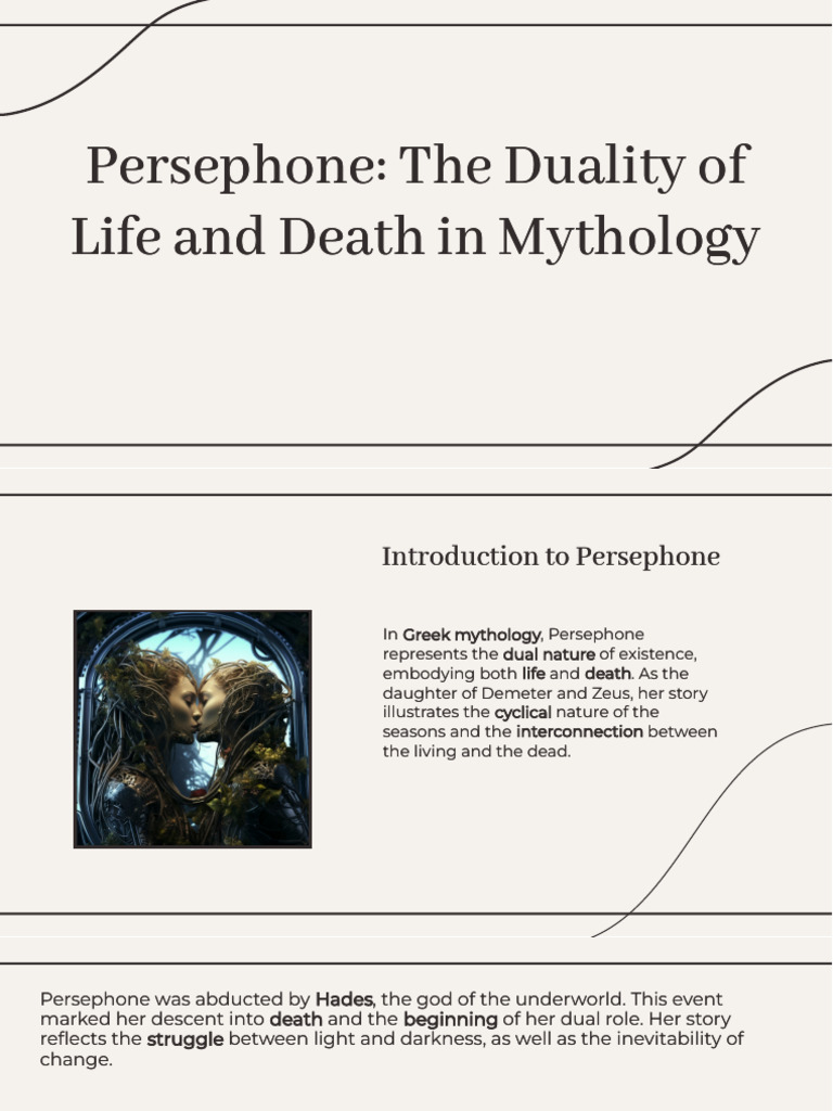 Slidesgo Persephone The Duality of Life and Death in Mythology 20241210221605nTUp | PDF