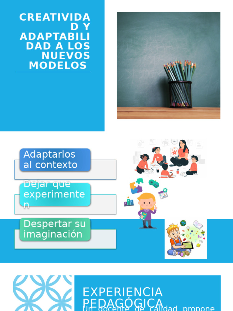 Creatividad y Adaptabilidad A Los Nuevos Modelos | PDF