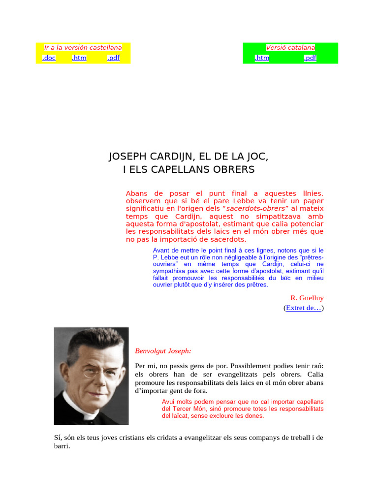 Cardijn CT | PDF