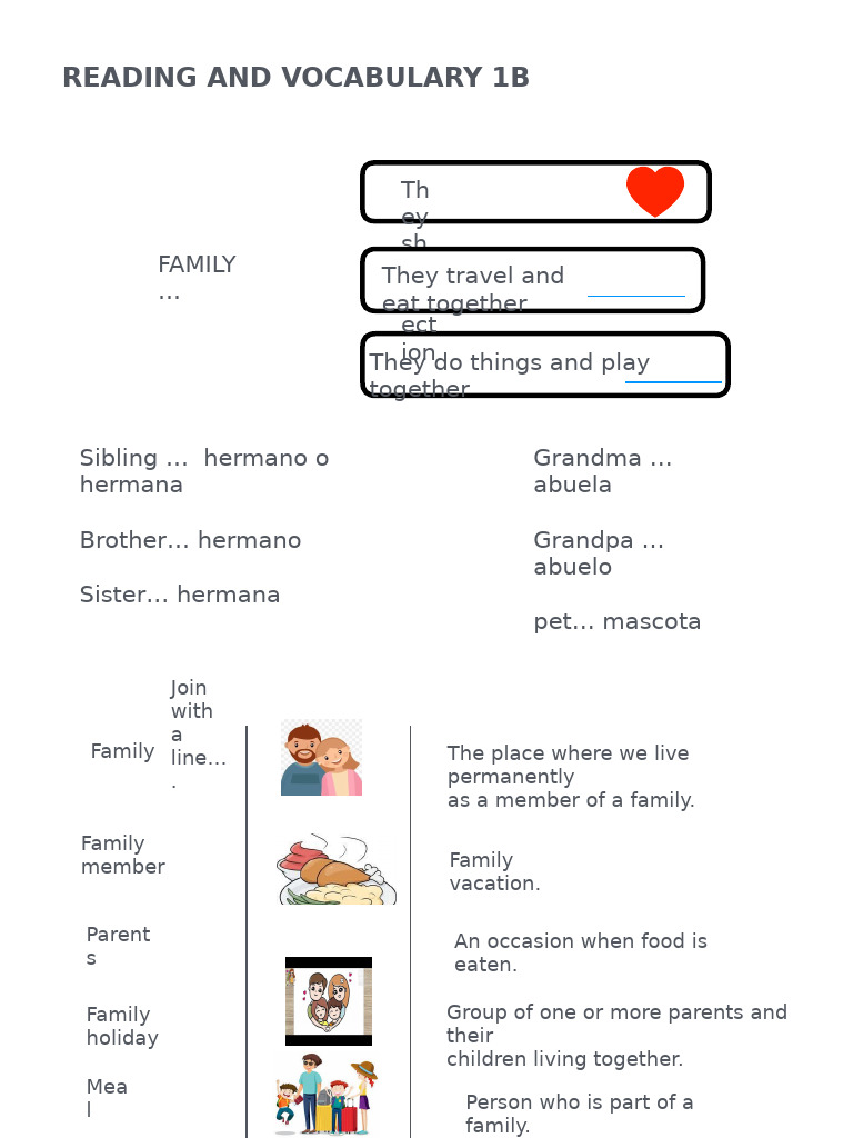 Reading and vocabulary 1B | PDF