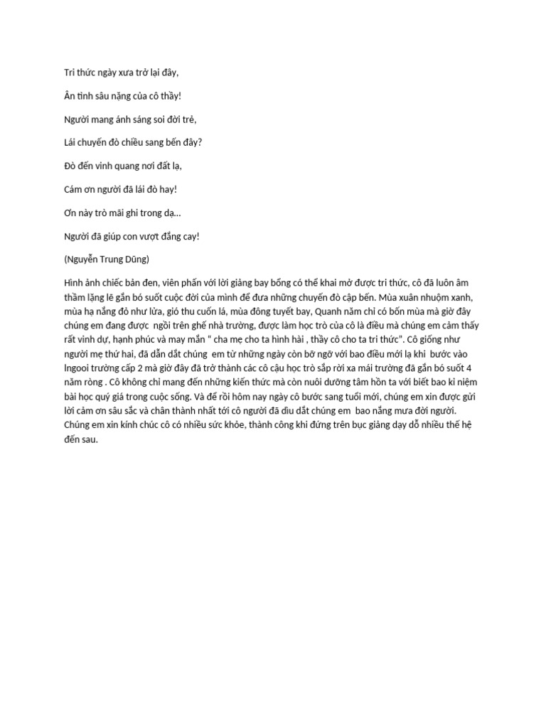 Tri TH C Ngày Xưa TR L I Đây | PDF