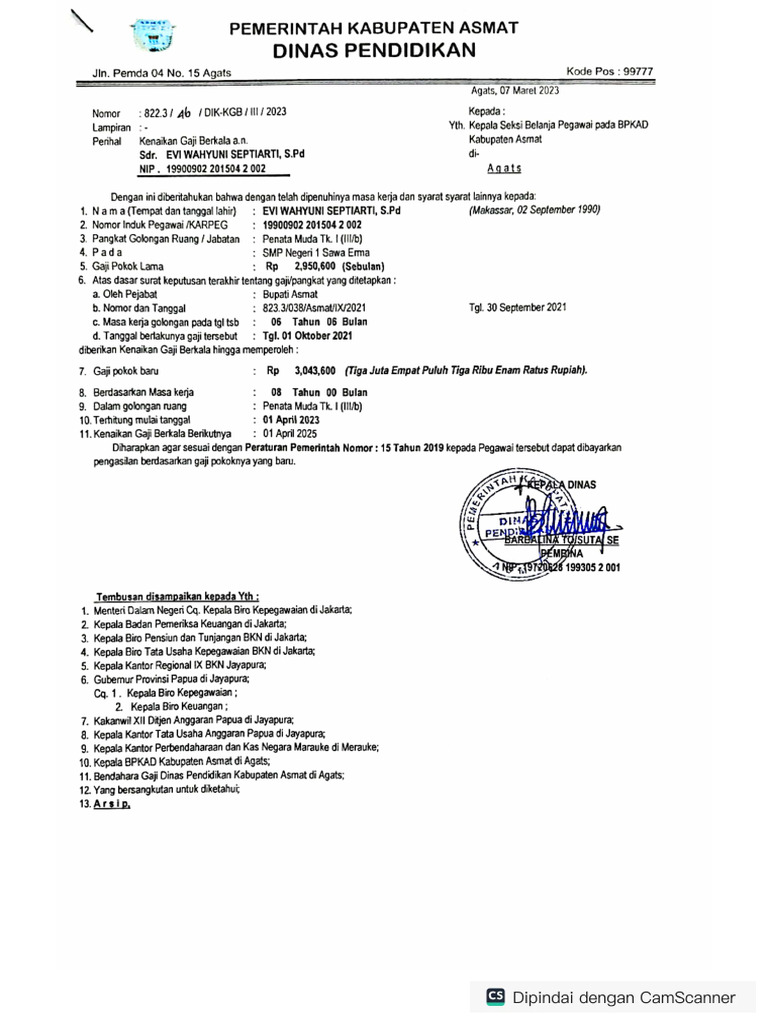 Evi Wahyuni KGB | PDF