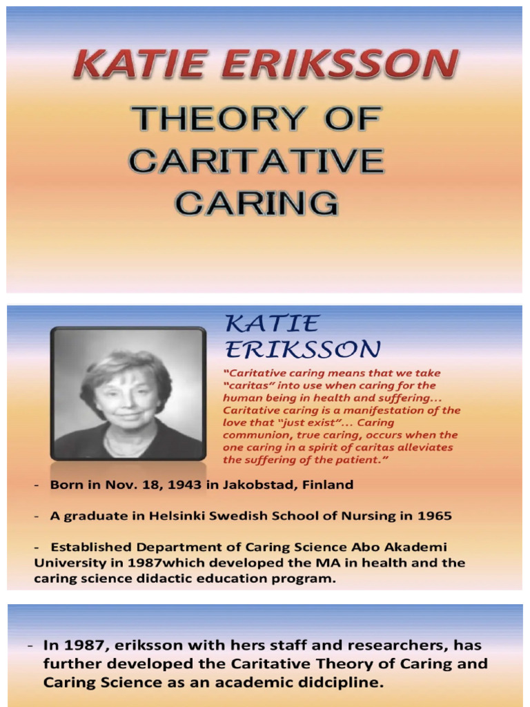 Katie-Eriksson-Theory-of-Caritative-Caring | PDF