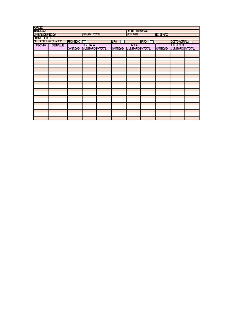 Kardex Doc | PDF
