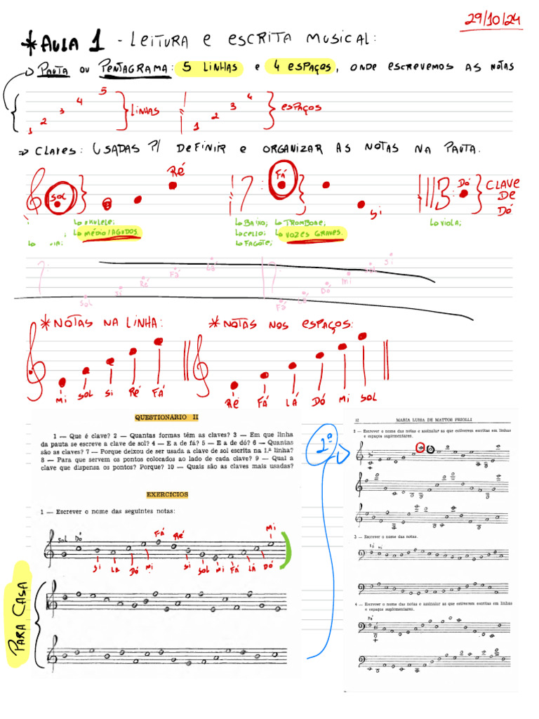 Aula Expositiva (Aula 1) | PDF | Formas musicais | Ritmo e métrica