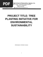 Project Proposal Tree Planting 1 | PDF | Trees | Environmentalism