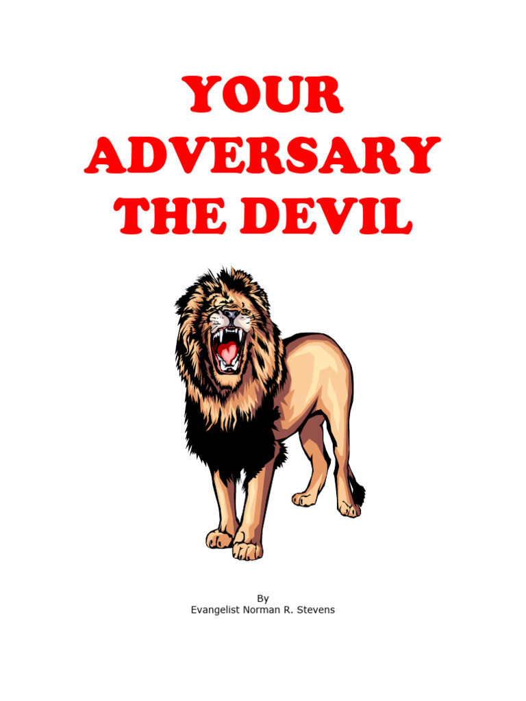 Your Adversary The Devil - Internet | PDF | Satan | Eternal Life ...
