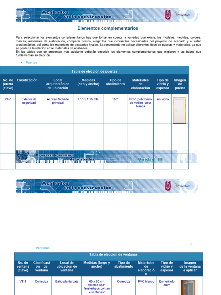 Elementos Complementarios | PDF | Diseño arquitectonico | Arquitectura
