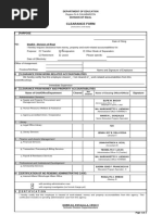 CS Form No. 7 Clearance Form Revised 2018 | PDF | Business