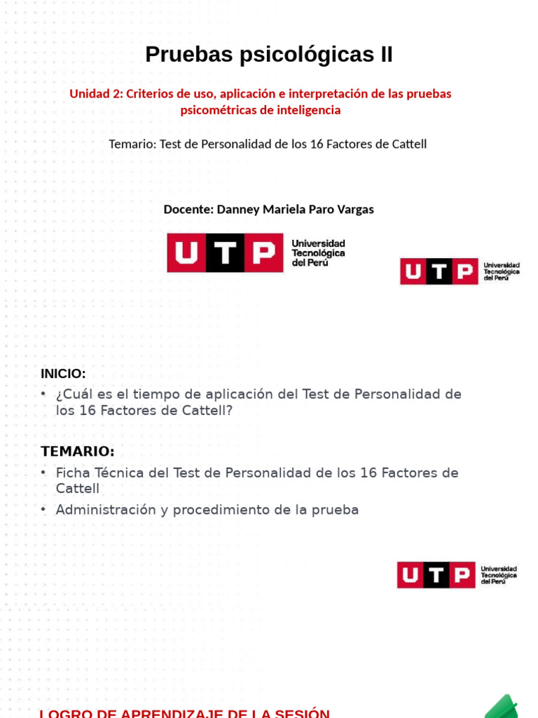 S13 S13 Pruebas II | PDF | Las emociones | Sicología