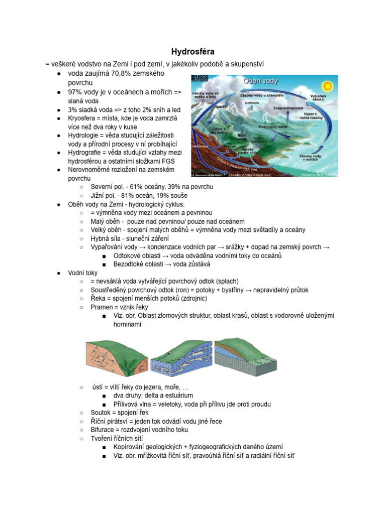 Hydrosféra | PDF