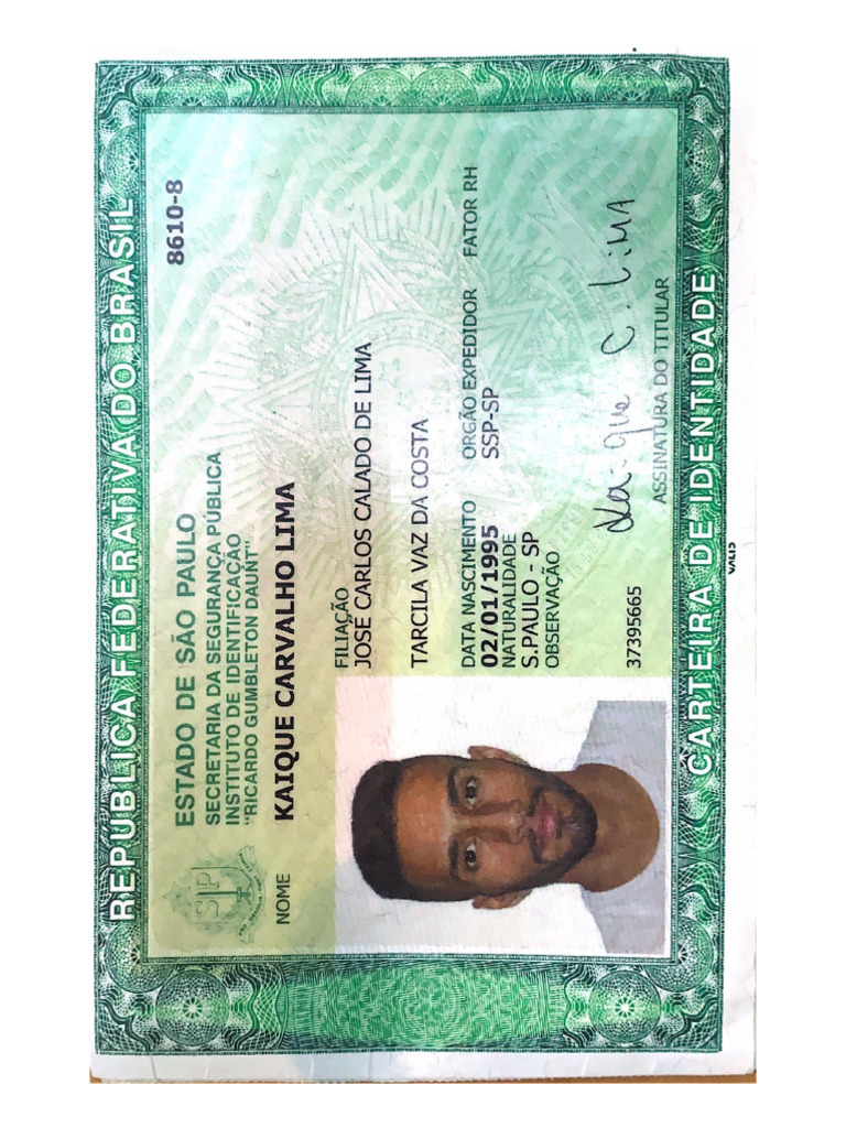 RG Kaique C. Lima | PDF