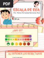 Escala Visual Análoga (EVA) | PDF | Dolor | Terapia