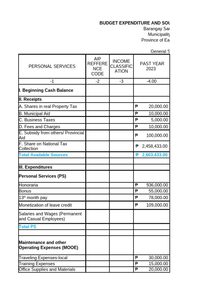 2025 Budget Proposal (Adjusted PS) | PDF | Budget | Expense