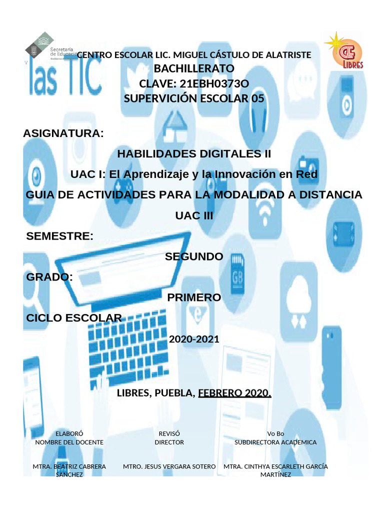 Halidades Cuadernillo A U1..-1 | PDF | Computación en la nube | Wiki
