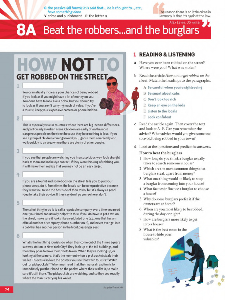 8th class (17-04) | PDF | Robbery | Crimes