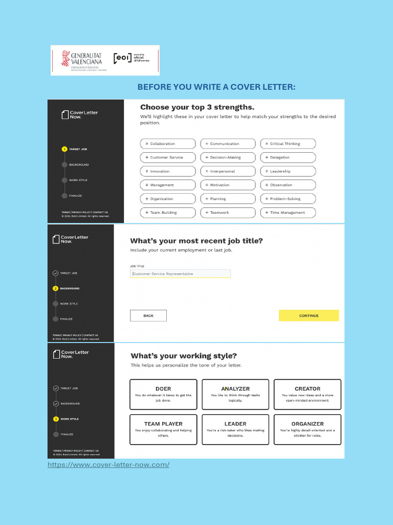 Cover Letter Writing Guide | PDF