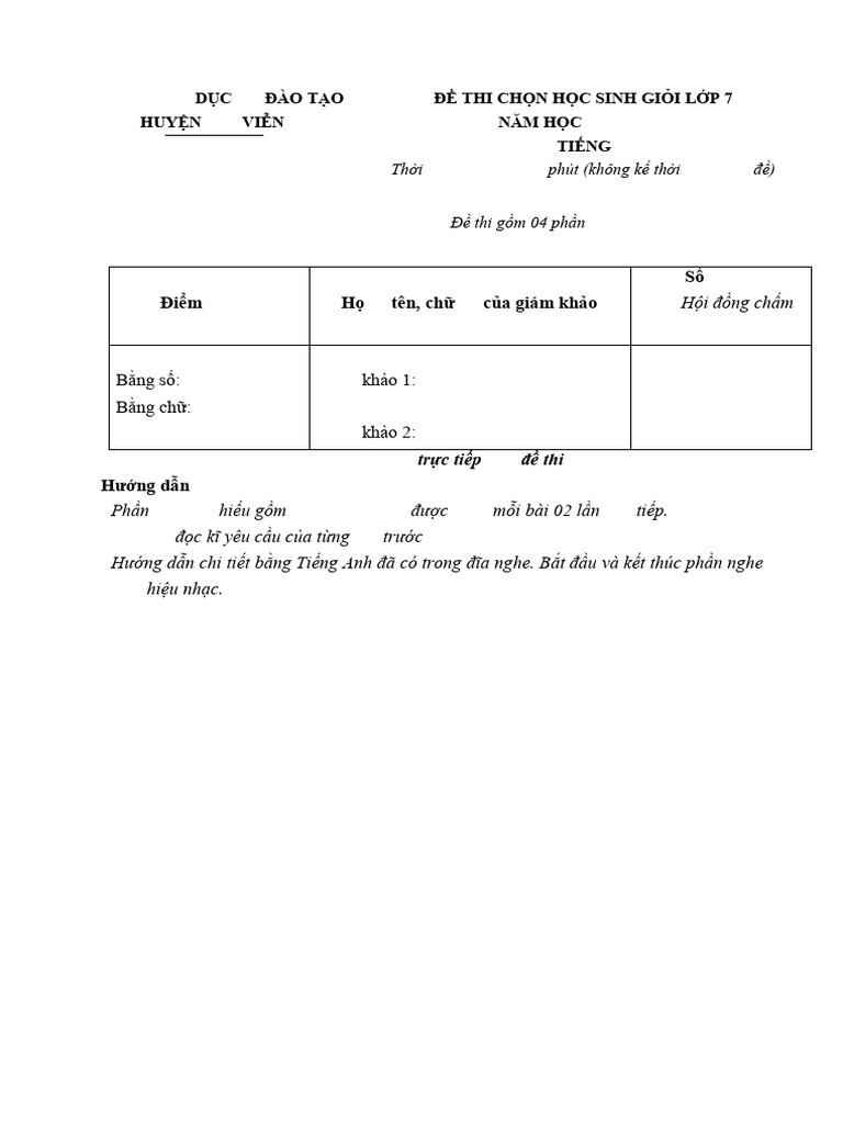 3-De Thi HSG Tieng Anh Lop 7-2023-2024-Gia Vien-Ninh Binh - 2 | PDF | Sleep | Circadian Rhythm