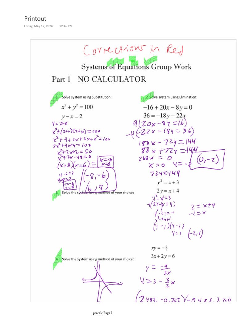 May 17 Precalc | PDF