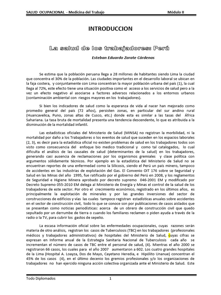 Módulo 2 S.O.M.T - OIT | PDF | Seguridad y salud ocupacional | Salario