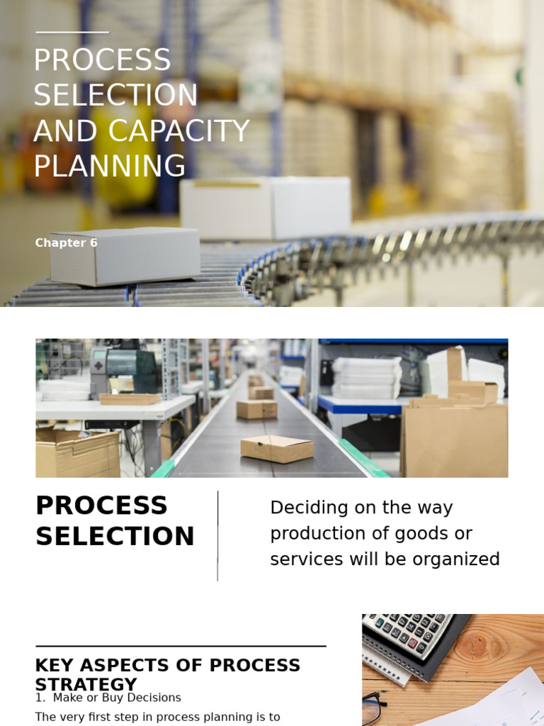 BM2 Chapter 6 Process and Capacity | PDF | Automation | Economies