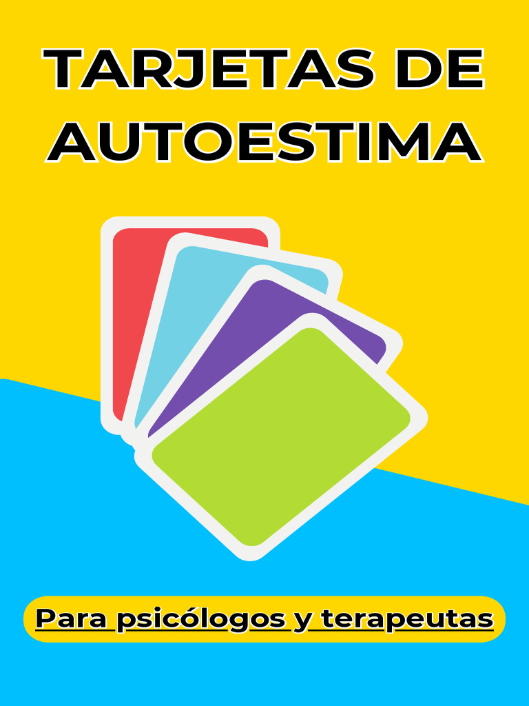 Tarjetas de Autoestima para Terapia | PDF | Autoestima | Amor