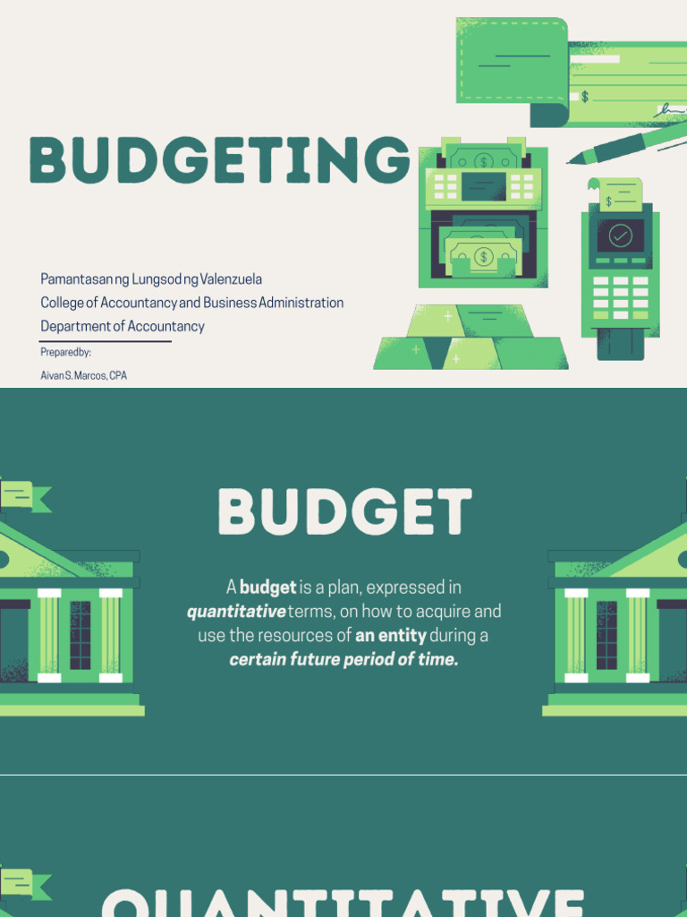 Lesson 8 Budgeting | PDF