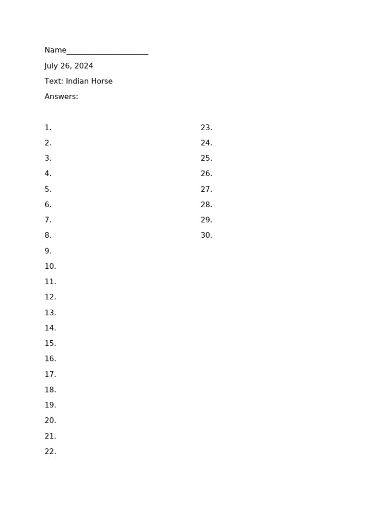 NBE Quiz Answer Sheet | PDF