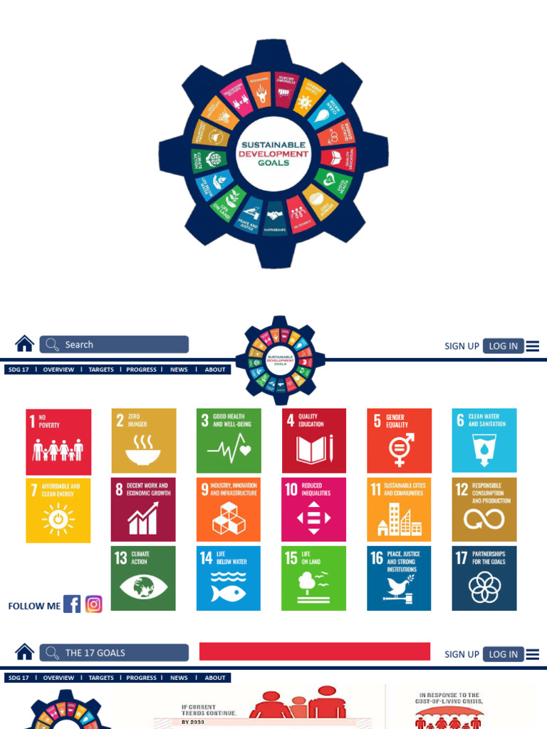 SDG Goals Overview | PDF | Economies | Natural Environment