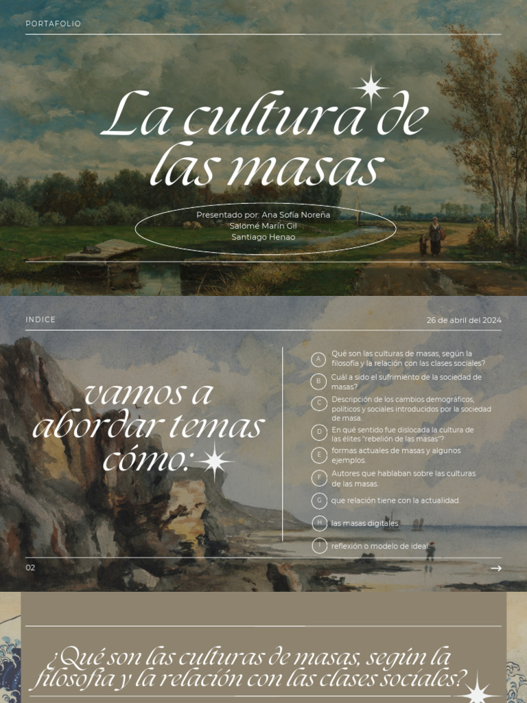 Vintage Minimalist Animated Artist Portfolio Presentation | PDF ...