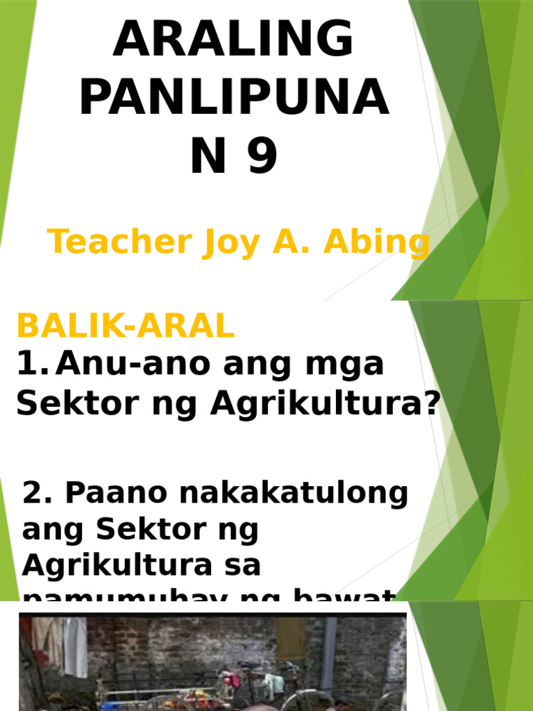 Ekonomiks 9 For Demo Joy Abing | PDF