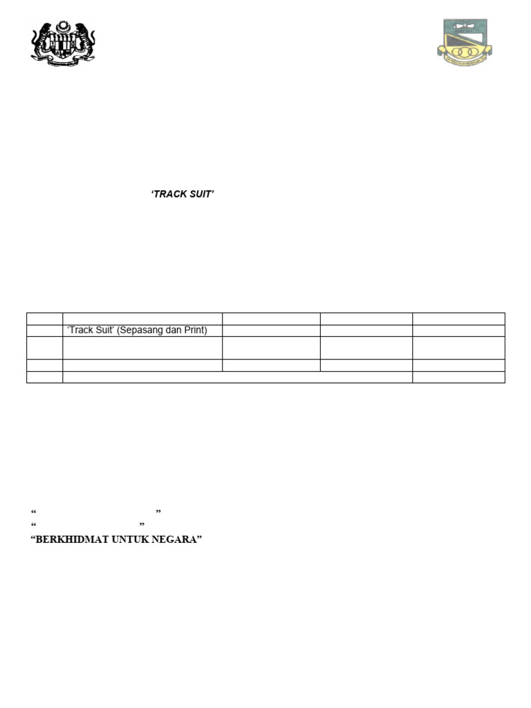 SURAT MOHON SUMBANGAN YDP PIBG UNTUK Jersi | PDF