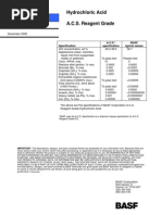 COA-70770L4C25-412342801GW Finar HCL | PDF | Hydrochloric Acid | Chlorine