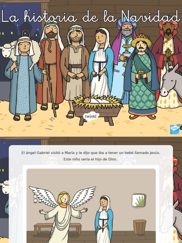 Es t t 4790 La Historia de La Navidad Powerpoint Ver 2 3 | PDF